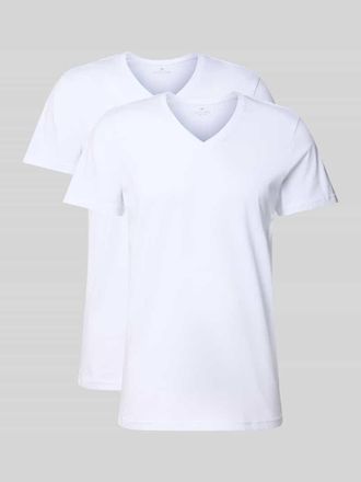 Christian Berg T-Shirt mit V-Ausschnitt im 2er-Pack