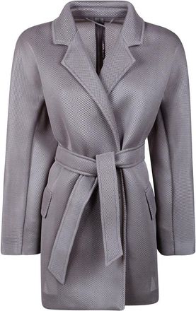 Max Mara G&uuml;rtelmantel - - Coats - Damen - Grau - M