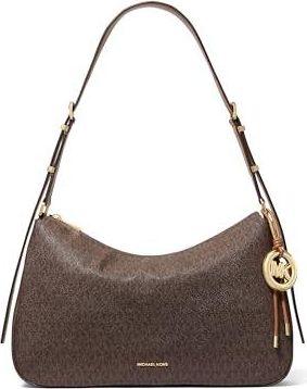 Michael Kors MD TZ HOBO SHLDR BRN/ACORN