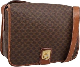 Celine Pre-owned Sac bandouli&egrave;re vintage - Femme - Pre-owned - Brun - Taille: ONE Size