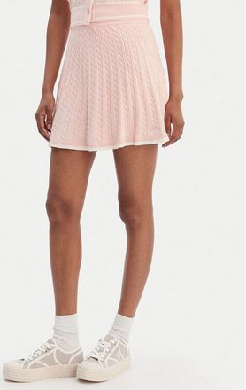 Guess Minirock V6RD07 Z4652 Rosa Regular Fit