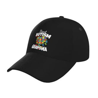Generic Casquette De Baseball Grand-M&egrave;re Fi&egrave;re dun Enfant Autiste Chapeau De Sport Anti-Soleil L&eacute;g&egrave;re Casquette Unisexe, pour Camping, Femmes, La Course, 55-5