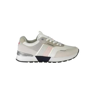 Carrera Wei&szlig;e Polyester Sportsneaker mit Kontrastdetails - - Shoes - Herren - Mehrfarbig - 44 EU