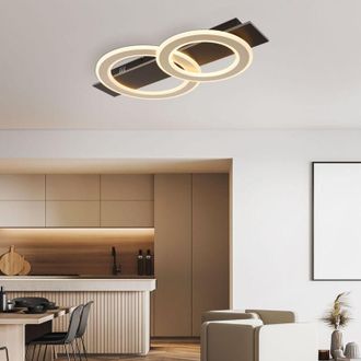 Globo Lighting Plafonnier lampe design led lampe de salon chambre lumi&egrave;re l 63 cm