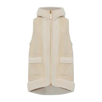 Bogner Lona Lammfell-Weste - - Jackets - Damen - Beige - L