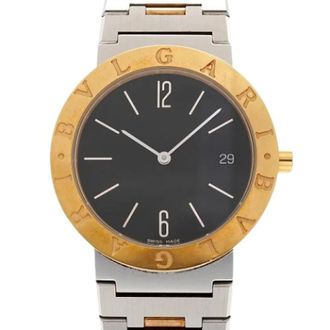 Bulgari Montre vintage Pre-owned - Homme - Pre-owned - Noir - Taille: ONE Size