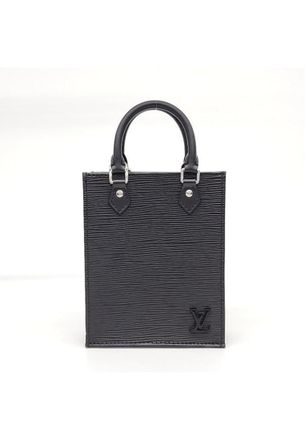Louis Vuitton Gebrauchte strukturierte Mini-Handtasche / Tragetasche mit oberem Griff