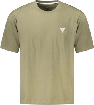 Guess Mini Patch Tee - - Tops - Herren - Gr&uuml;n - XS