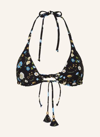 Seafolly Triangel-Bikini-Top Modern Romance schwarz