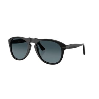 Persol unisex, Accessoires, Noir, Taille: 54 MM Lunettes de soleil Total Black Arrow