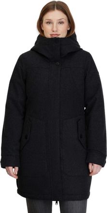 Ragwear Jannisa Coat - Damen Mantel, Gr&ouml;&szlig;e:M, Farbe:black