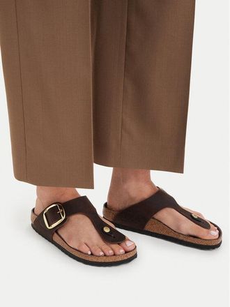 Birkenstock Zehentrenner Gizeh Big Buckle 1033002 Dunkelbraun