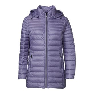 Danwear Gepolsterte Leichte Daunenjacke Lavendel - - Jackets - Damen - Lila - 3XL