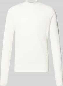 HUGO BOSS Regular Fit Pullover aus Viskose-Mix Modell San Marc-CV