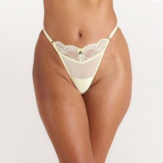 Lounge Brianna G-String - Zitronensorbet - XXL