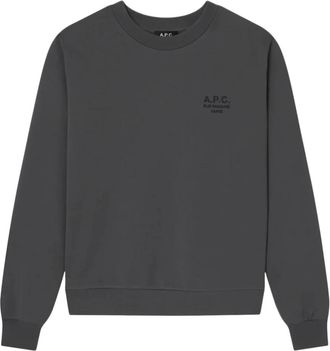 A.P.C. A.p.c., Homme, Sweatshirts et sweats &agrave; capuche, Gris, Taille: S Sweat Standard Rue Madame Gots