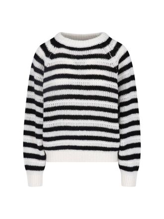 Lisa Yang Gestreifter Kaschmirpullover