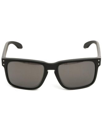 Oakley Eckige Holbrook Sonnenbrille - Schwarz