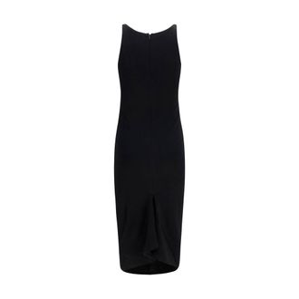 Jacquemus Womens Black Viscose Cocktail Dress