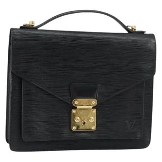 Louis Vuitton Sac &agrave; main en cuir Pre-owned - Femme - Pre-owned - Noir - Taille: ONE Size