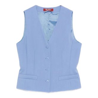 Max Mara Mstmadia Weste - - Suits - Damen - Blau - M