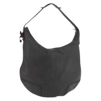Gucci Sac bandouli&egrave;re vintage Pre-owned - Femme - Pre-owned - Noir - Taille: ONE Size