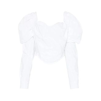 Vivienne Westwood Sunday Corset Top - - Blouses & Shirts - Damen - Wei&szlig; - S