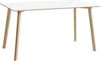 HAY [GEBRAUCHT] B-Ware Hay Esstisch K&uuml;chentisch Tisch Holz 140 X 75 Cm Wei&szlig; Copenhague Cph Deux 210
