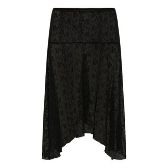 Cream CRTrisha Spitzenrock - - Skirts - Damen - Schwarzk - XL