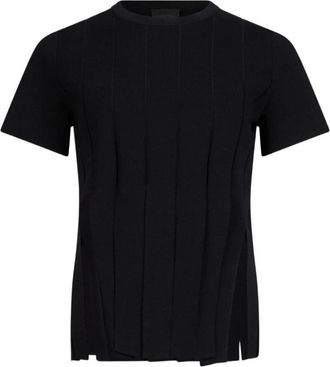 Liu Jo Femme, Pulls, Noir, Taille: 40 FR Pull avec franges