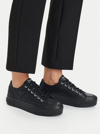 Karl Lagerfeld Sneakers aus Stoff KL60426 Schwarz