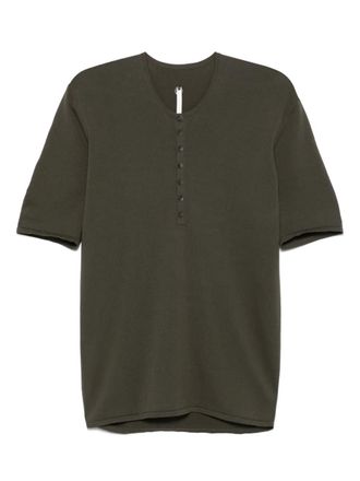 Label Under Construction t-shirt à patch logo - Vert