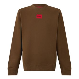 HUGO BOSS Diragol212 Sweatshirt mit Rundhalsausschnitt - - Sweatshirts & Hoodies - Herren - Braun - XS