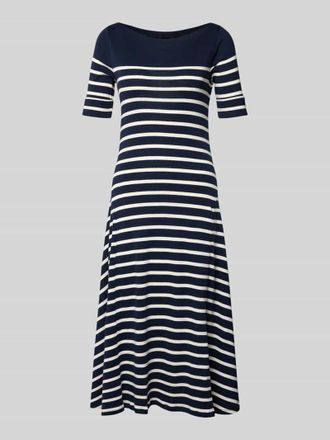 Lauren Ralph Lauren Midikleid mit U-Boot-Ausschnitt Modell MUNZIE