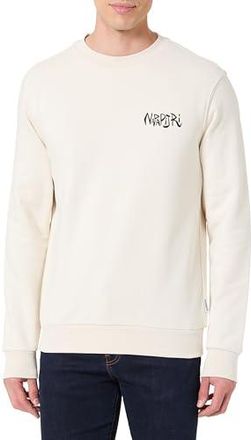 Napapijri Bine Sweatshirt Cream, Blanc, XL