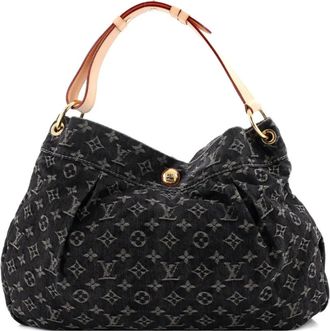 Louis Vuitton Daily Handbag Denim PM hobo bag - Schwarz