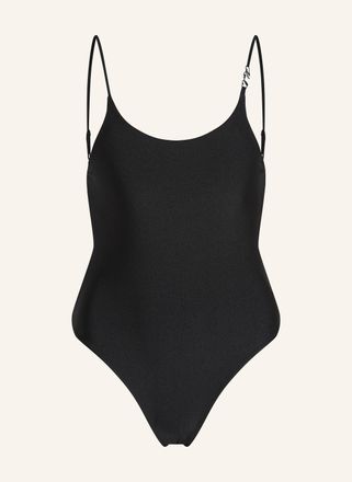 Karl Lagerfeld Badeanzug schwarz