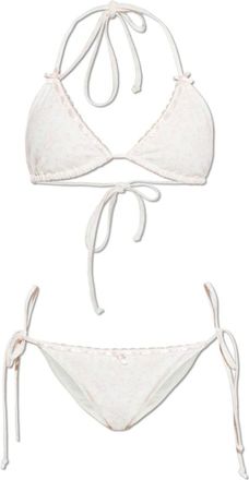 LoveShackFancy Loveshackfancy, Femme, Maillots de bain, Rose, Taille: 42 FR Maillot de bain deux pi&egrave;ces Harbor