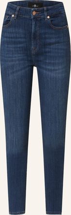 7 For All Mankind Skinny Jeans Aubrey blau