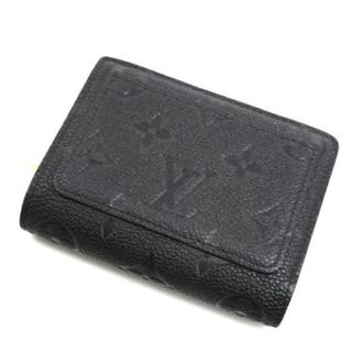 Louis Vuitton Portefeuille Bi-fold Monogram Empreinte Pre-owned - Femme - Pre-owned - Noir - Taille: ONE Size