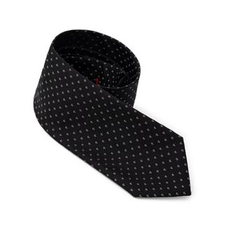 Jil Sander Regimental Seidenkrawatte- 7 cm - - Accessories - Herren - Blau - ONE SIZE