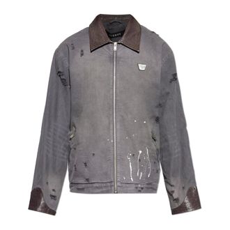 Misbhv Misbhv, Homme, Vestes, Gris, Taille: S Veste Effet Vintage