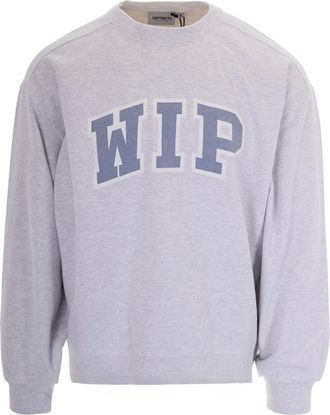 Carhartt Work in Progress Homme, Sweatshirts et sweats &agrave; capuche, Gris, Taille: S SweaT-shirt ras du cou graphique