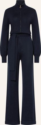 We Norwegians Jumpsuit Aus Merinowolle blau
