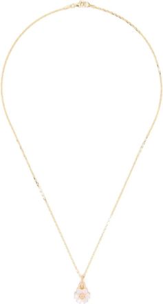 Hatton Labs collier &agrave; pendentif fleur - Or