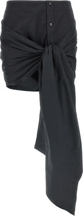 The Attico Mini Jupe - Noir