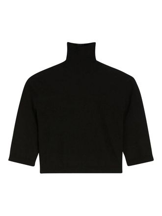 Max Mara Rollkragenpullover - Schwarz