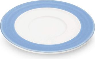 Gmundner Keramik Unterteller Kaffee Gourmet Durchmesser : 16 cm Variation Blau Geschirr, handgemacht in &Ouml;sterreich