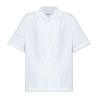 Jil Sander Kurz&auml;rmeliges Hemd - - Shirts - Herren - Wei&szlig; - L