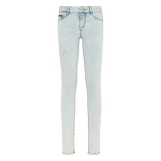 Philipp Plein Femme, Jeans, Bleu, Taille: W32 Jeggings en denim